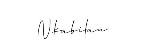 89 N Kabilan Name Signature Style Ideas Outstanding Electronic Sign