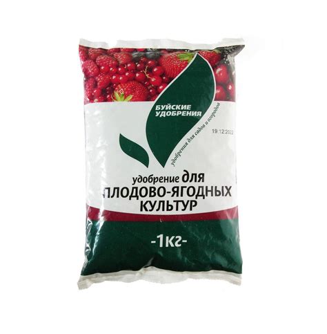 Удобрение для плодово ягодных 1кг Буйские купить с доставкой по выгодным ценам в интернет
