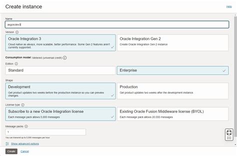 Creating An Oracle Integration 3 Instance In Oracle Cloud Amy Simpson