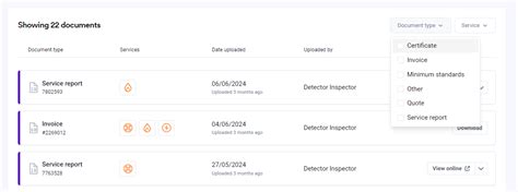 How To View Invoices In The Compliance Portal Detector Inspector