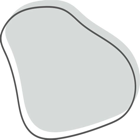 Set Of Abstract Organic Blob Shape Elements With Line 7188720 Vector Art At Vecteezy