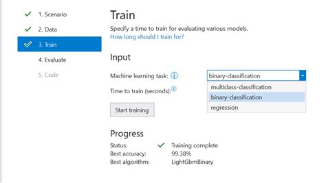Custom Scenario Broken · Issue 373 · Dotnetmachinelearning Modelbuilder · Github