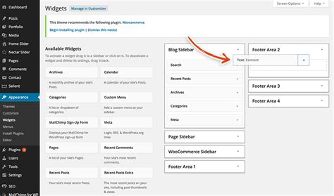 Wordpress Widgets Footer Area 2 Wplauncher