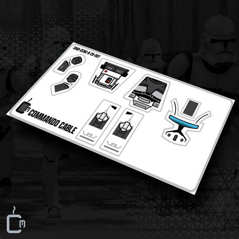 Clone Commando Cable Coffeemugdecals