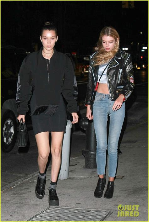 Bella Hadid Has Girls Night Out With Stella Maxwell In Nyc Photo