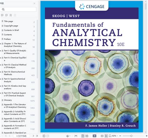 Ebook Pdffundamentals Of Analytical Chemistry 10e By Douglas A Skoog