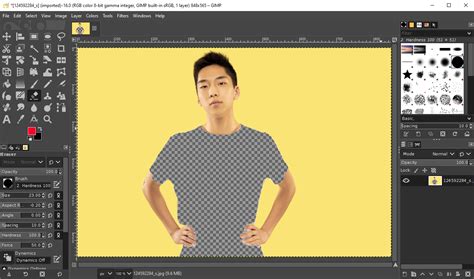 How To Make A Color Transparent In GIMP Logos By Nick