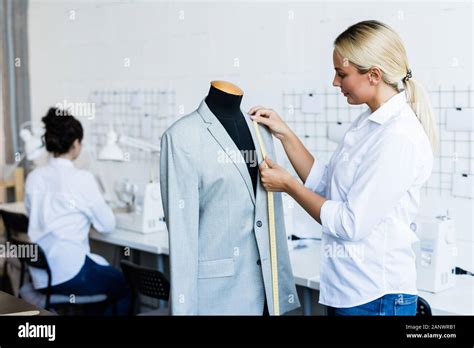 Measuring Sizes Of Jacket Stock Photo Alamy
