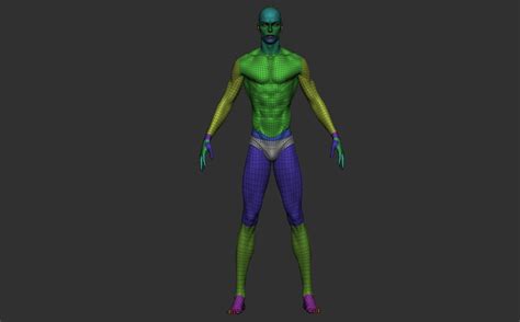 Hydra Man Realistictranshumanist 3d Model Turbosquid 2166097