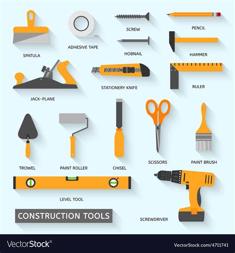 Инструменты Строителя Картинки Для Детей С Названиями 59 фото