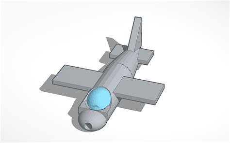 3d Design Heinkel He 178 Tinkercad