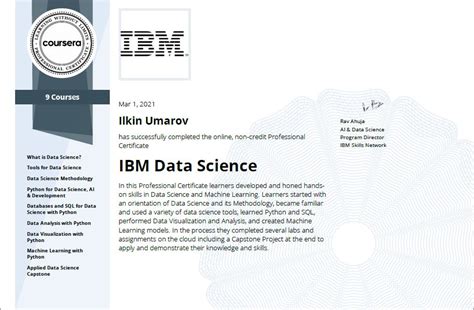 Ibm Datascience Coursera Ilkin U