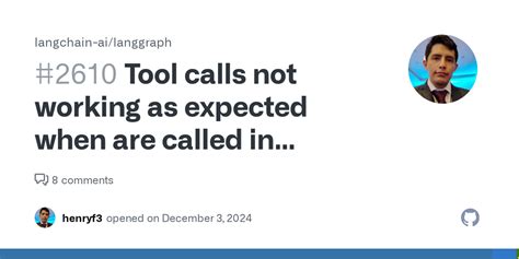 Tool Calls Not Working As Expected When Are Called In Parallel · Issue 2610 · Langchain Ai