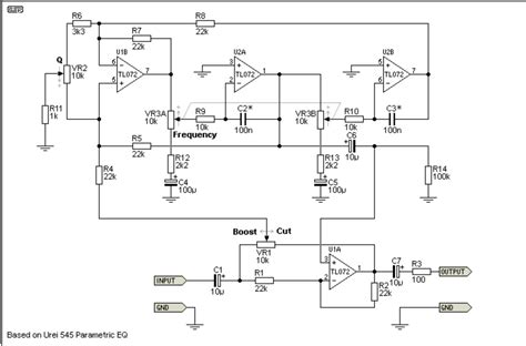 What Is The Purpose Of These Capacitors In This State Variable Filter Schematic Electrical