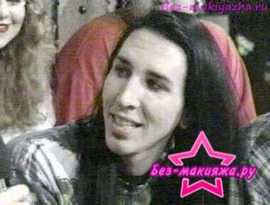 Мерлин Мэнсон без макияжа