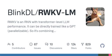 Rwkv Lm License At Main · Blinkdl Rwkv Lm · Github