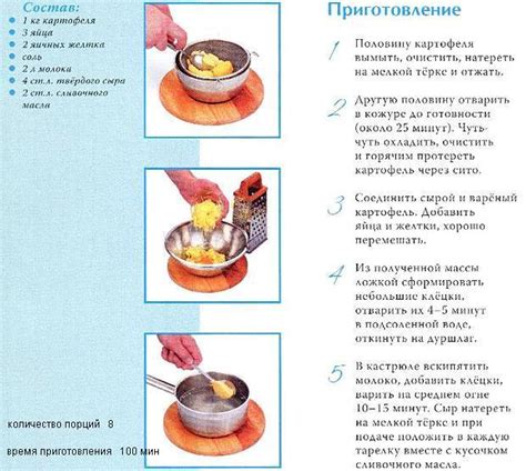 Суп с клецками технологическая карта для доу