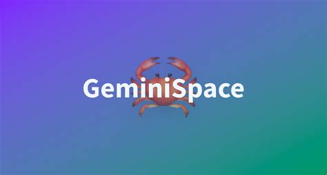 GeminiSpace A Hugging Face Space By Jacob