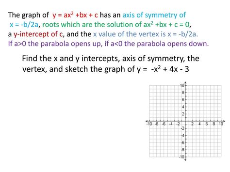 PPT Precalculus Section Define And Graph Quadratic Functions PowerPoint Presentation ID