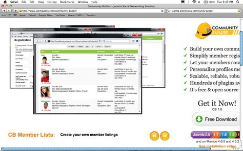 How To Create Member Listing Joomlapolis Forum