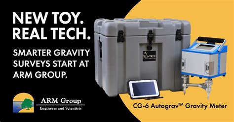 Arm Groups New Gravity Meter Enables Advanced Subsurface Imaging For Geoenvironmental Projects