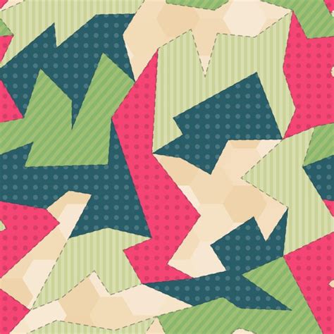 Premium Vector Fabric Seamless Pattern