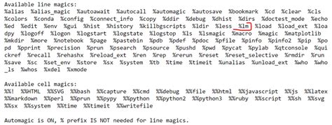 Top Magic Commands In The Jupyter Notebook Deepsim Blog