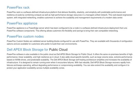 Powerflex Consumption Options Amazon Eks Hybrid Nodes On Dell