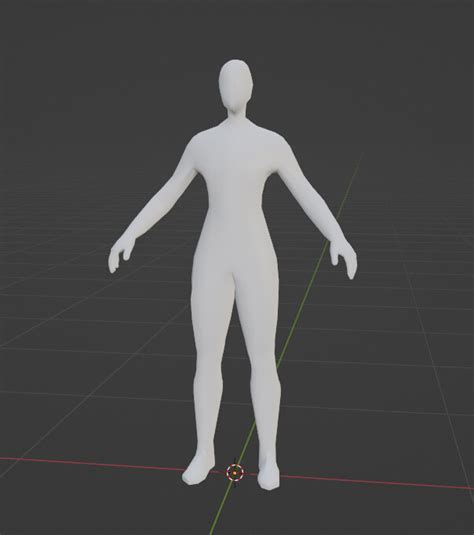 Artstation Basic Character Mesh
