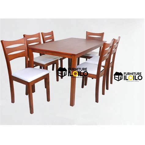 Beldum Rectangular Dining Table Set 4 Four Seater 6 Six Seater Ph