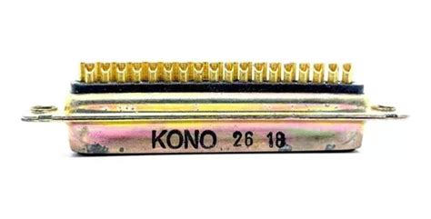 Kit Com 02 Peças Conector Db37 Femea Solda Fio Db37f Kono MercadoLivre