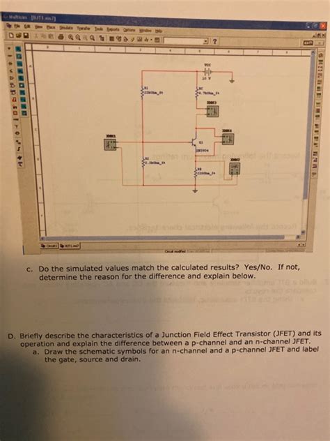 Solved Lab Transistors Part A Transistor Circuits During Chegg Com