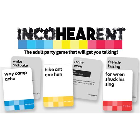 Incoherent Card Game Shopee Philippines