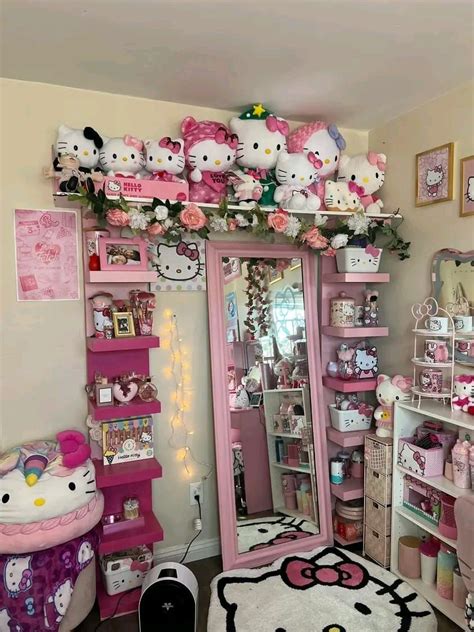 Hello Kitty Heaven Комнатные идеи Комната мечты Комнаты мечты