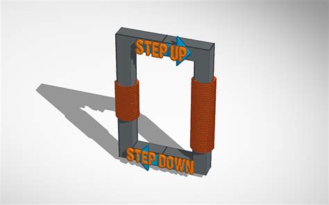 3d Design Electrical Transformer Tinkercad