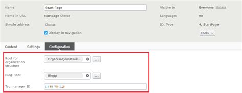 Configuration Options For Episerver Sites Epinova