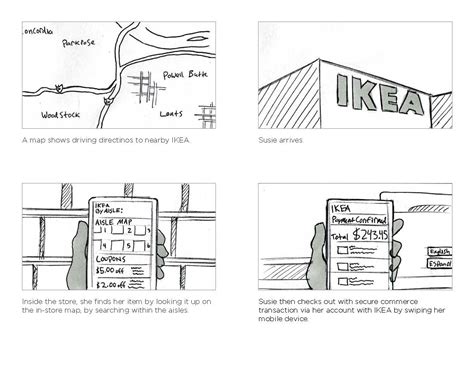 Sketching Storyboarding Client Executive Presentation Storyboards For Mobile Ux Design