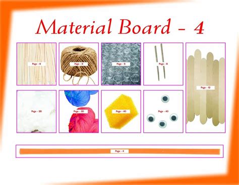 Multicolor Rectangular Art And Craft Material Board At ₹ 6 Piece In Navi Mumbai