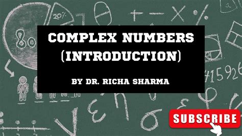 Complex Numbers Higher Engineering CBSE NCERT Introduction Part YouTube