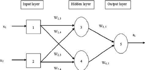 Two Input Feedforward Neural Network Model Download Scientific Diagram