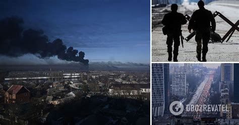 Річниця війни України і Росії яким було 24 лютого рік тому відео як починалася війна Oboz Ua