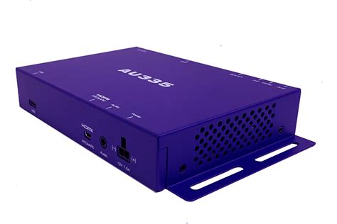 Audio Player Lan Usb C Analog Audio 8 Gpio Au335