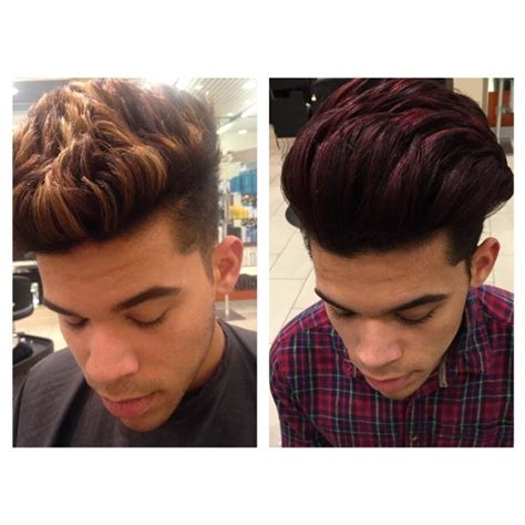 Pin By Christy Tubbs On Hair Ombre Hair Men Red Hair With Highlights