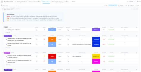Free RAID Log Templates In Excel And ClickUp