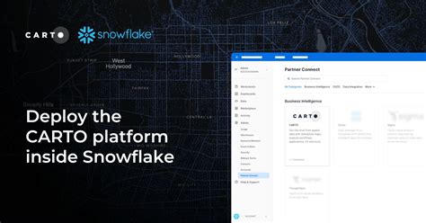 Álex Tena On Linkedin Carto Can Now Be 100 Deployed Within Snowflake Using Container Services