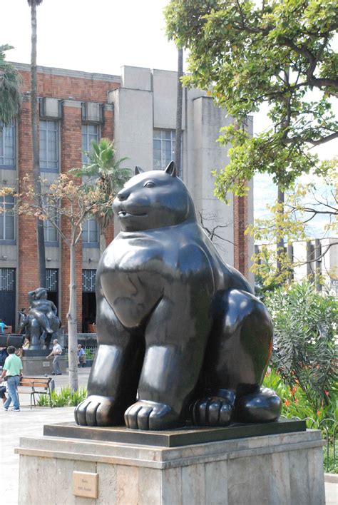 Fernando Botero Sculptures In Medellin Bohemian Traveler