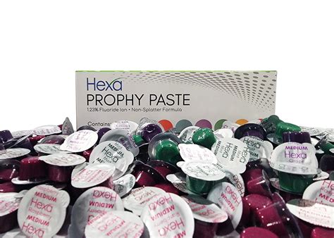 Prophy Paste Prophylaxis With 123 Fluoride Ion 200pk Hexa Dental