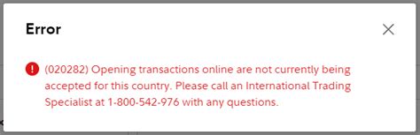 Fixed Fidelity Error 020282 How To Fix The Opening Transactions Error