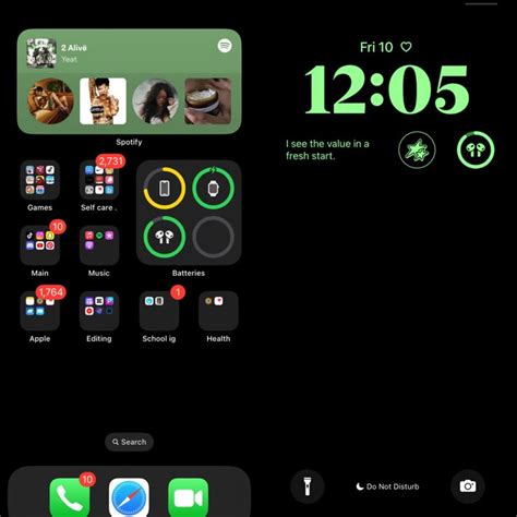 Lock Screen And Home Screen Idea Made By Me Organize Phone Apps Iphone Home Screen
