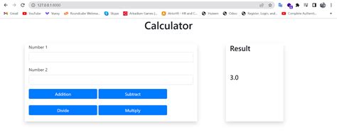 Simple Calculator Using Django Copyassignment
